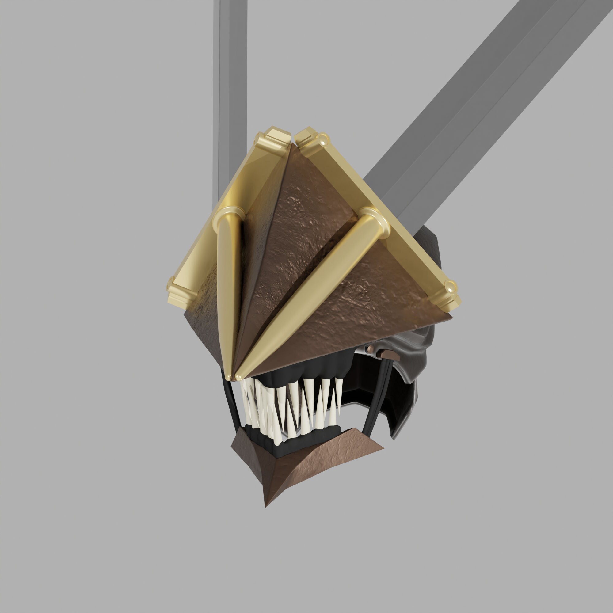 Manga Accurate Sword 3D Model Fanart for Cosplay - Etsy