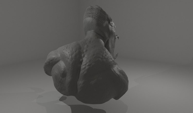 Feral Predator Life Size High Detail Bust 3D Model - Etsy