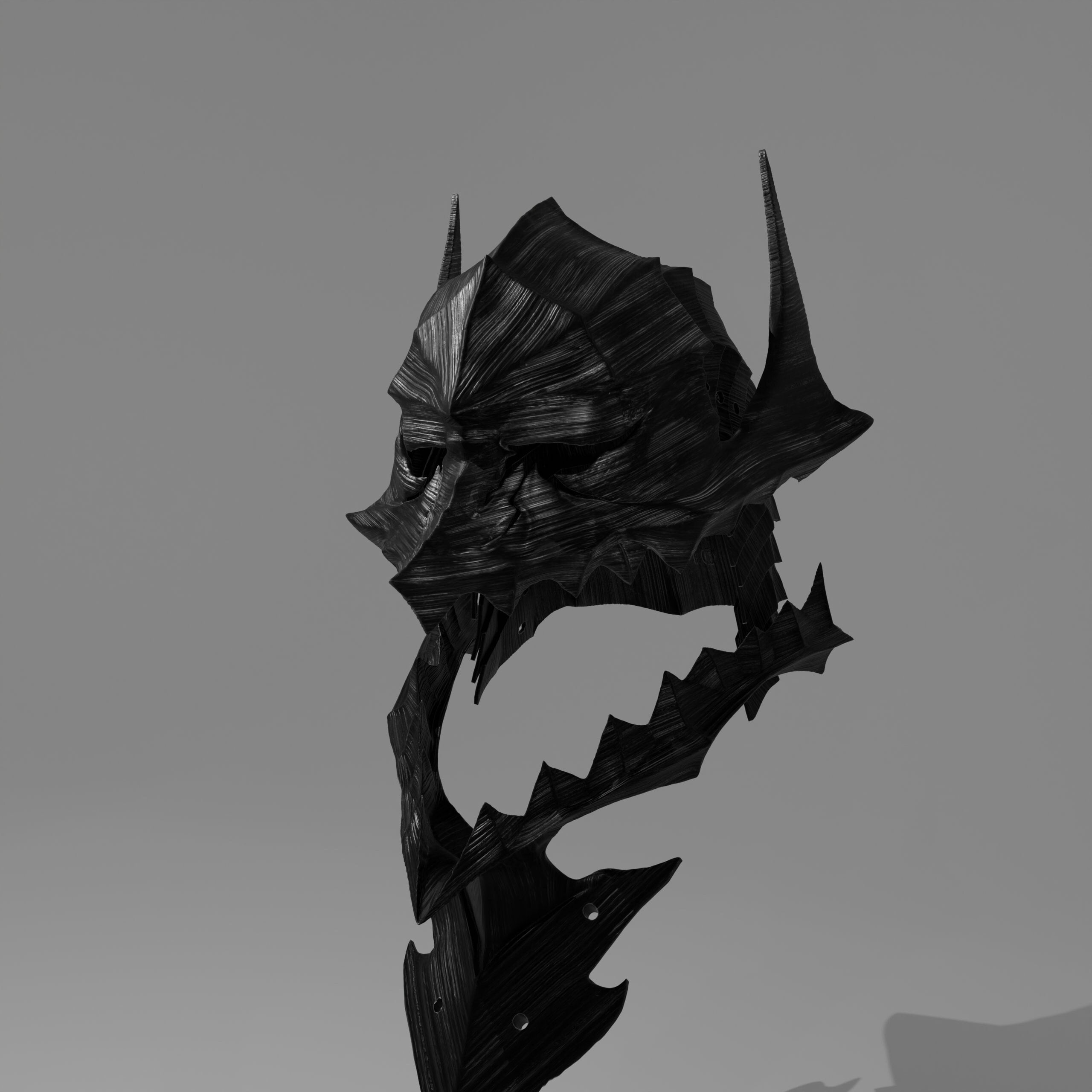 Gut's Berserker Tamed Helmet Manga Accurate 3D Model for Fan Art for ...