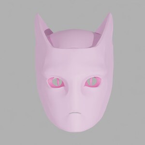 Killer Stand Mask 3D Model Fan Art for Cosplay - Etsy