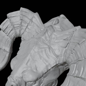 Deathclaw Life Size Head 3D Model for 3D Printing - Etsy