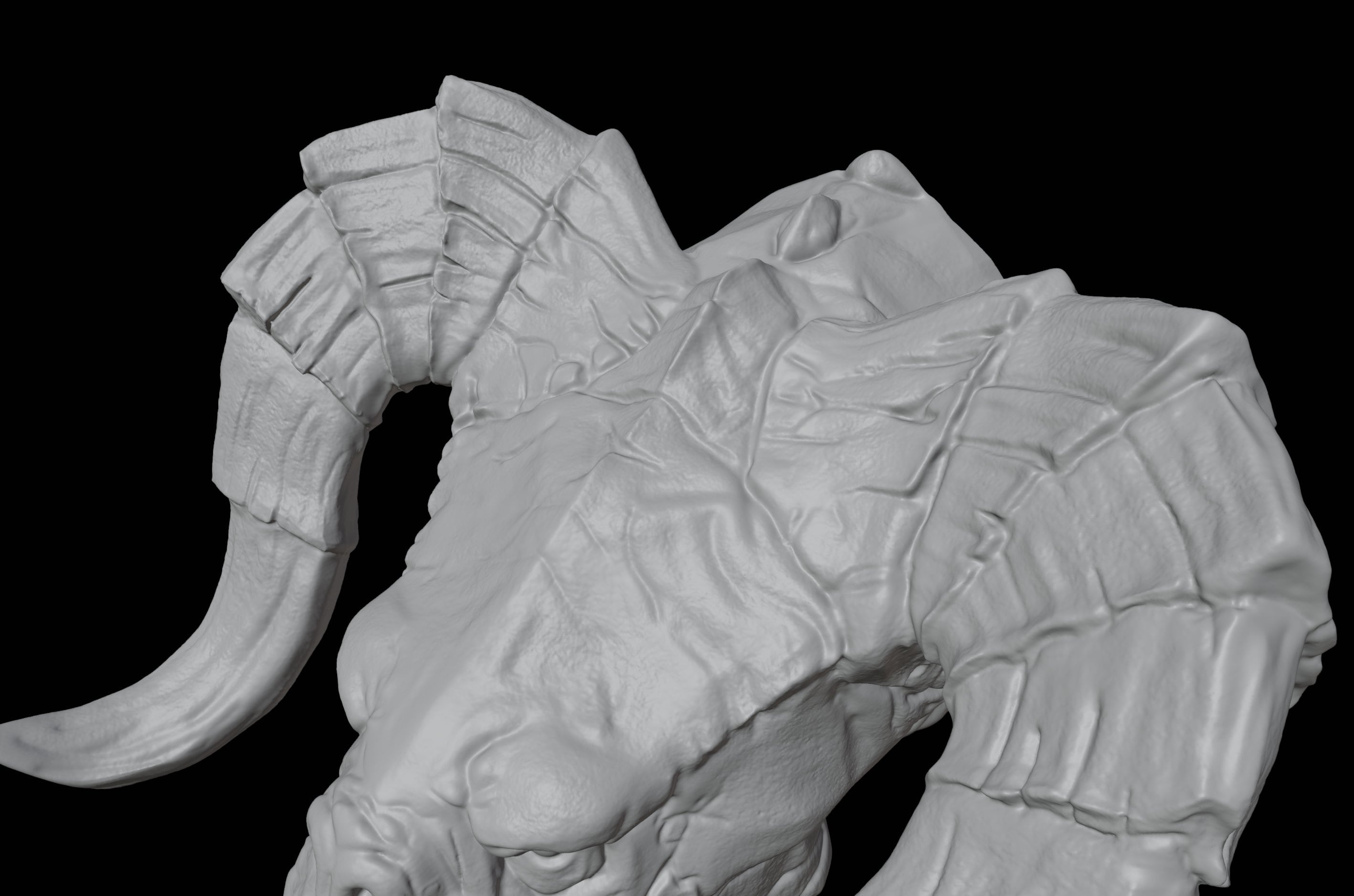 Deathclaw Life Size Head 3D Model for 3D Printing - Etsy