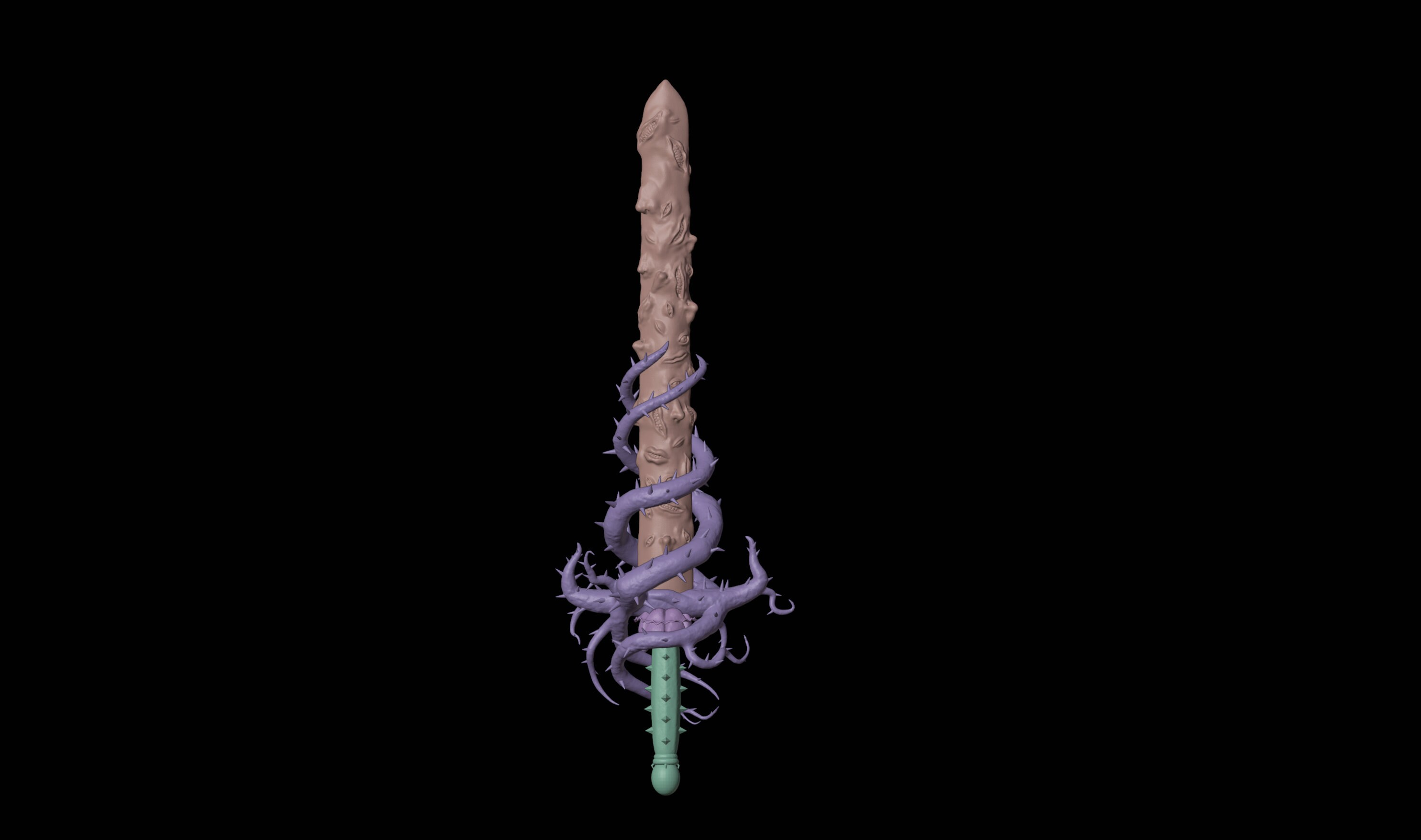 Sword of Actuation Manga Accurate 3D Model Fan Art for Cosplay - Etsy