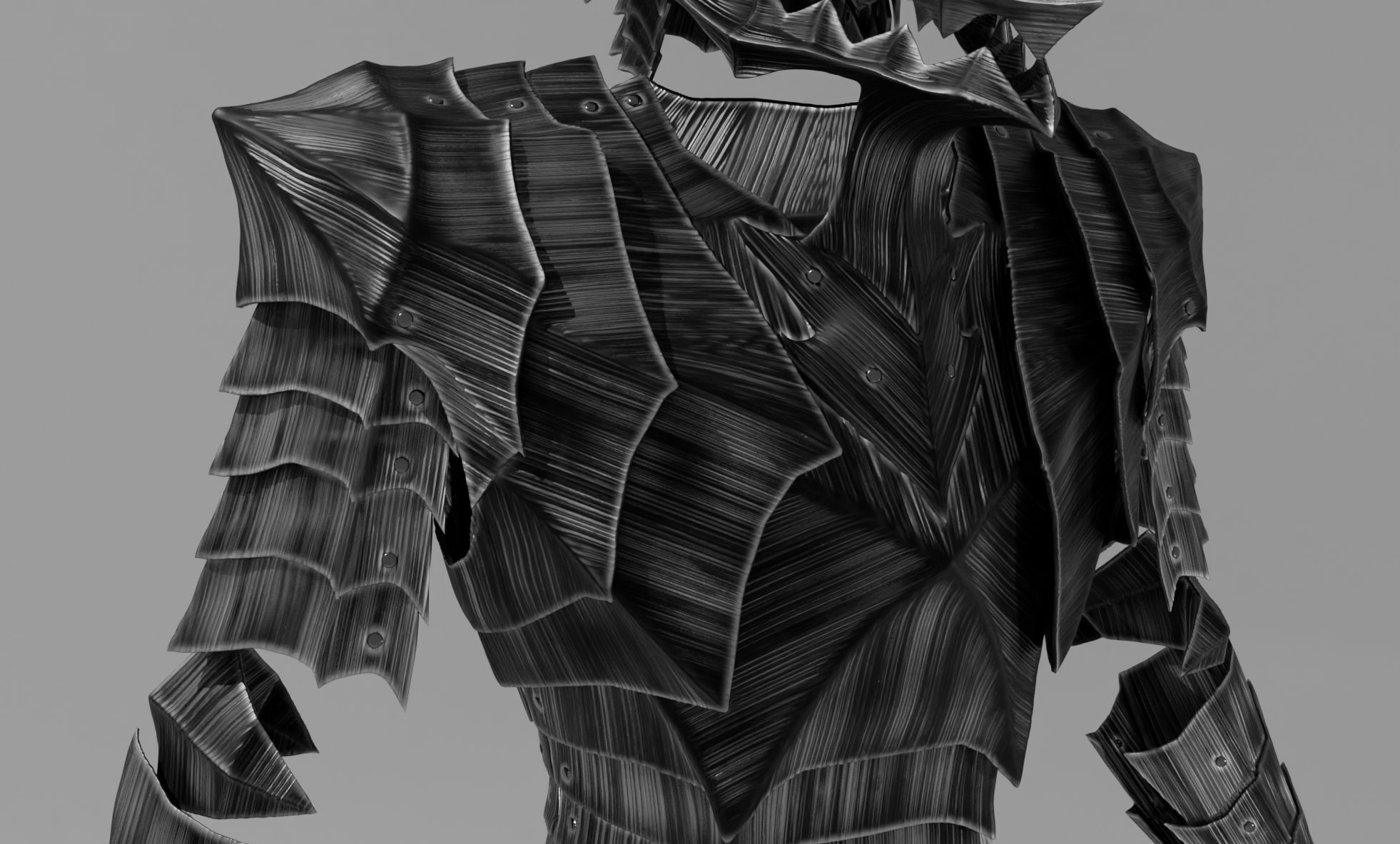 Berserk Armor Manga Accurate 3D Model Fan Art for Cosplay - Etsy