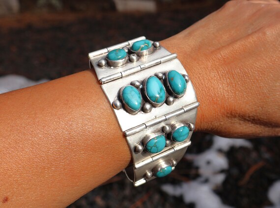 Vintage Handcrafted Native American Link Bracelets: A… - Gem