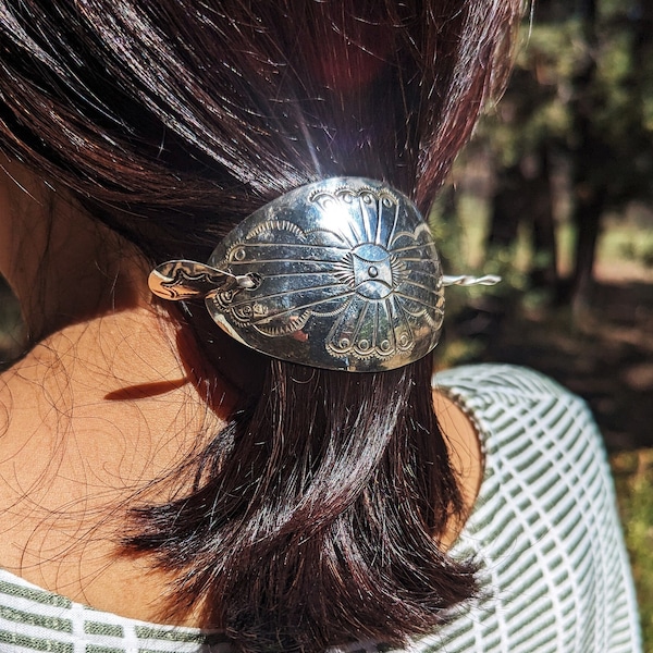 Native American Hair Barrettes - Etsy