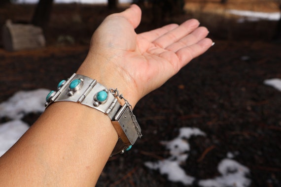 Vintage Handcrafted Native American Link Bracelets: A… - Gem
