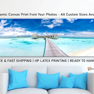 Panoramic Canvas Print: Photos on Panoramic Size Frame - Sizes ...