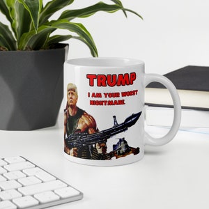 Trump as Rambo - Etsy