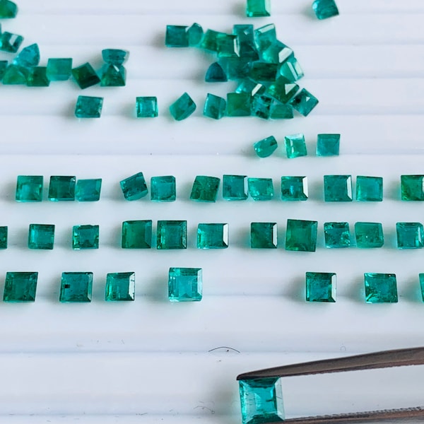 Square Emerald Cut - Etsy