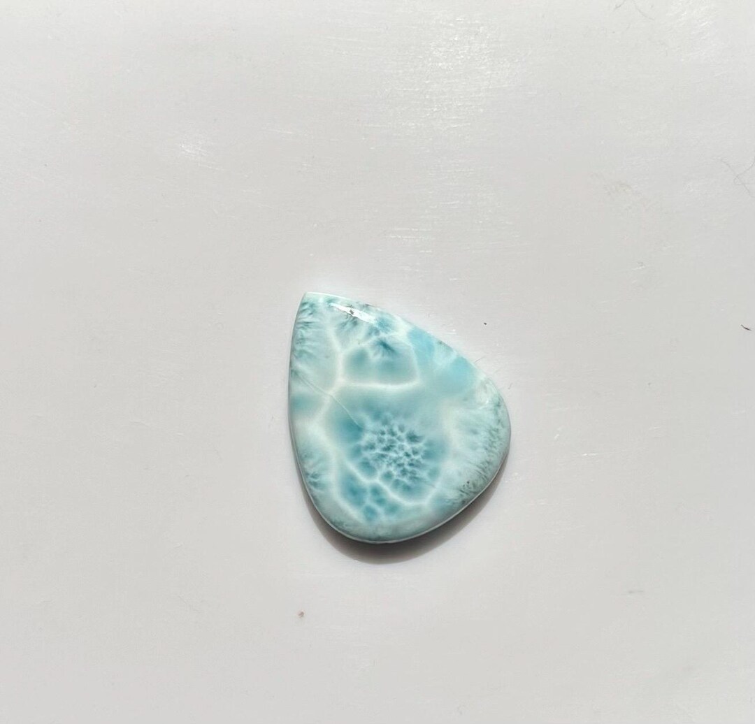 SALE! High Grade Larimar Cabochons, Larimar Palm Stone, Meditation ...