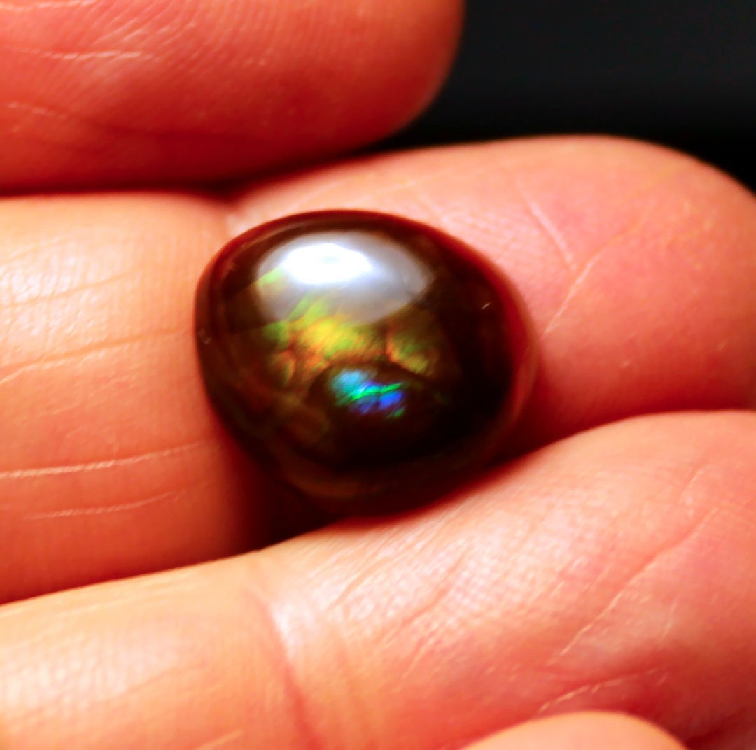 ARIZONA FIRE AGATE – Slaughter Mountain – 16 X 14 Mm Freeform – Vintage ...