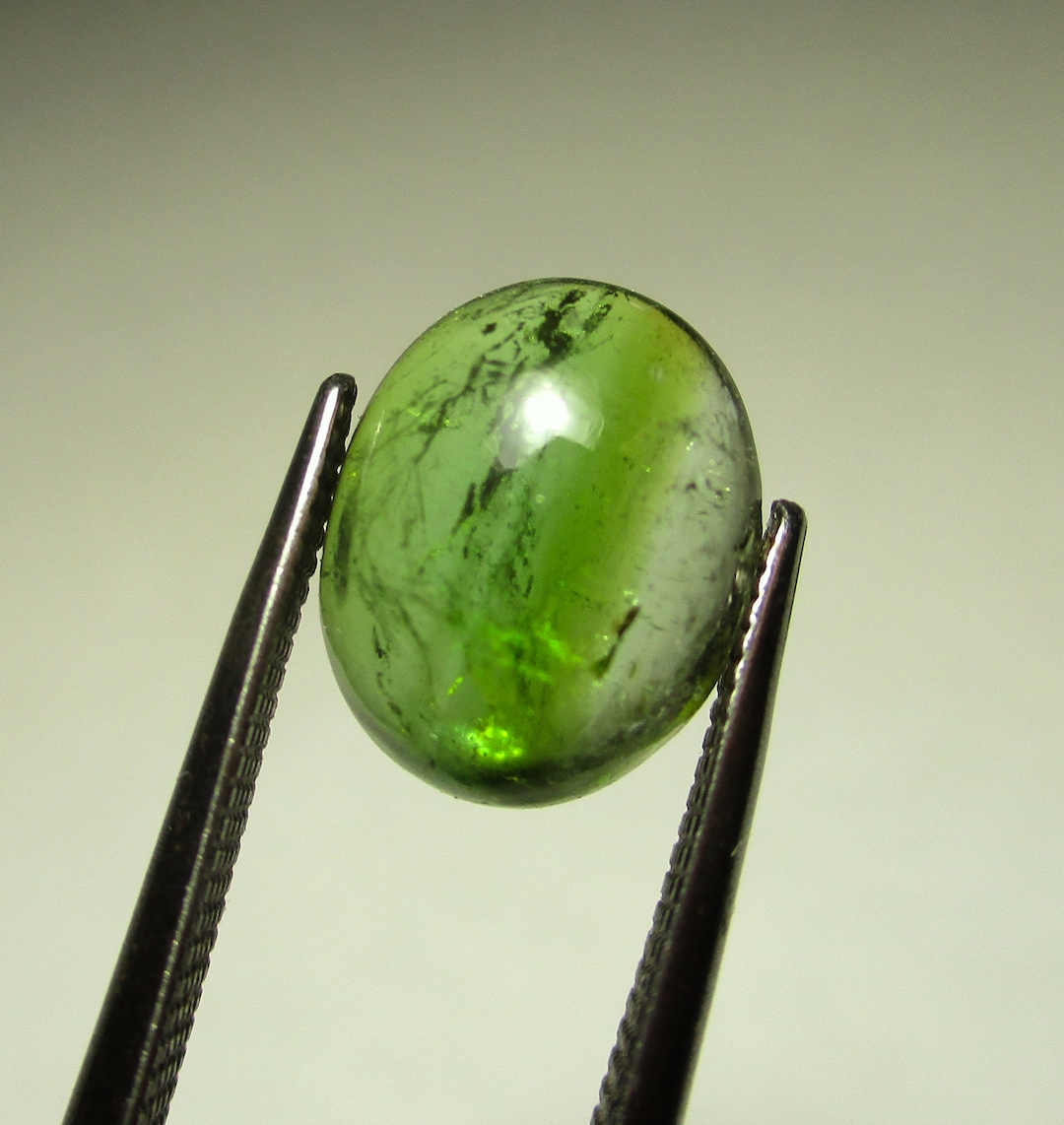 MAINE GREEN TOURMALINE Mount Mica Maine 11 X 9 Mm Oval - Etsy