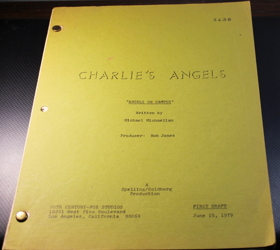 CHARLIE'S ANGELS TV Series Script angels on Campus First Draft June 15 ...