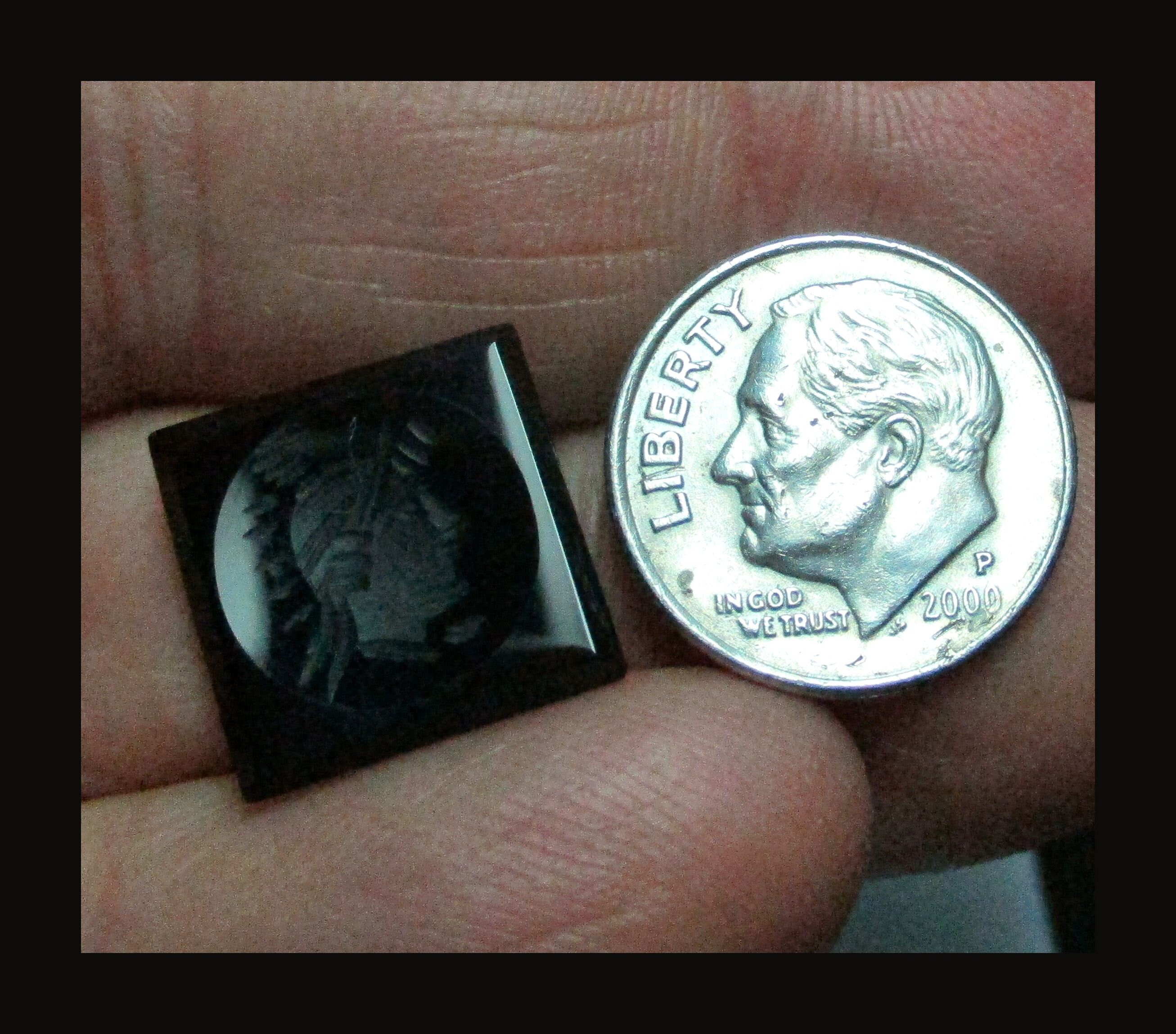 VICTORIAN SARD INTAGLIO – 14 Millimeter Square – Greek/roman Time ...