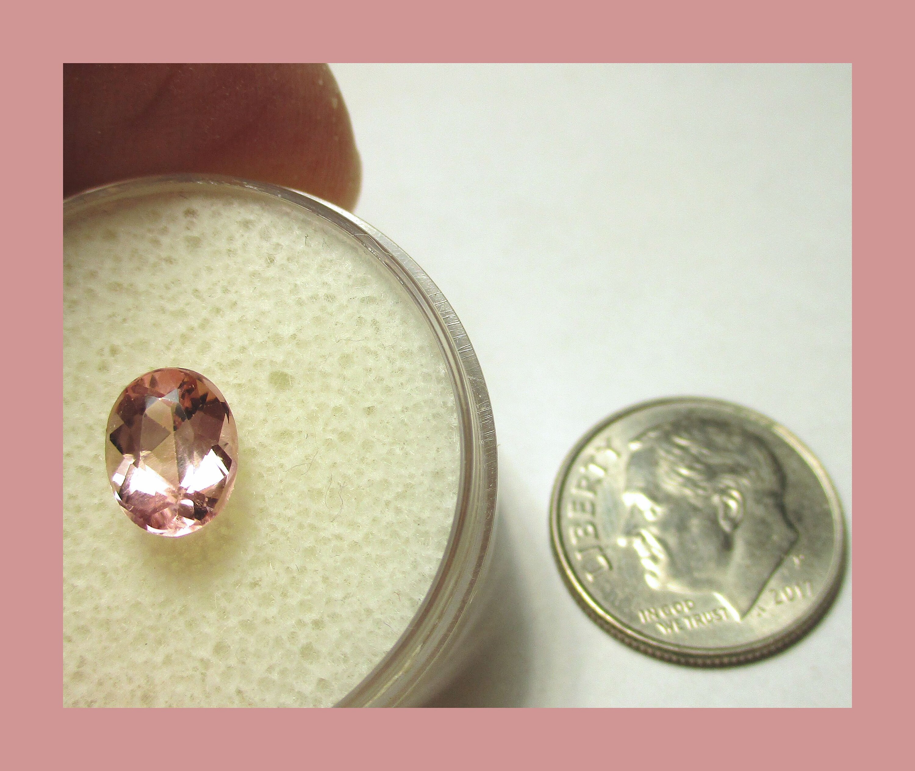 NEW ENGLAND TOURMALINE - Mount Mica Maine – 7 X 5.4 Mm Oval – Natural ...