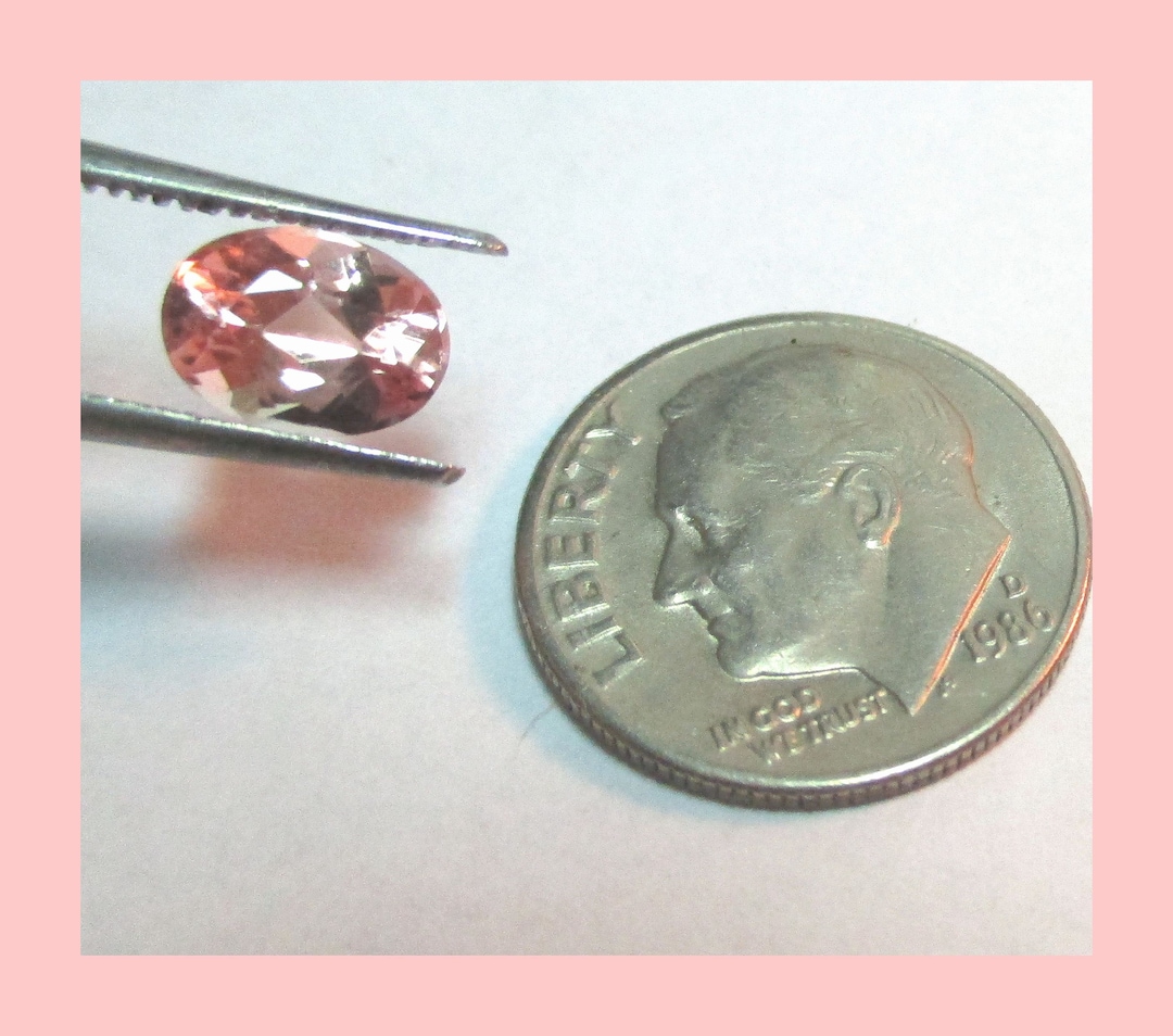 NEW ENGLAND TOURMALINE - Mount Mica Maine – 7 X 5.4 Mm Oval – Natural ...