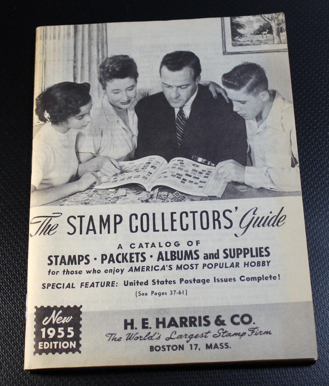 The STAMP COLLECTORS’ GUIDE – New 1955 Edition – H. E. Harris & Co ...