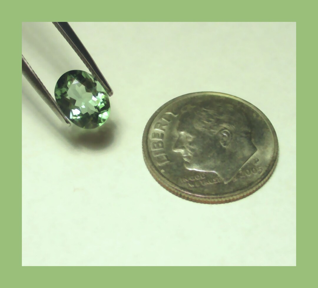 NEW ENGLAND TOURMALINE - Mount Mica Maine – 8 X 6 Mm Oval – Natural and ...