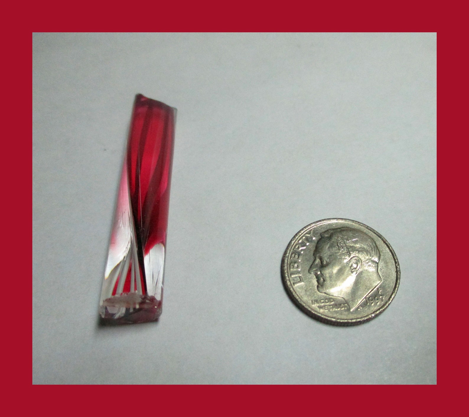 SANDWICH GLASS WAND Antique Pre-1900 42 X 8 Mm Highly - Etsy