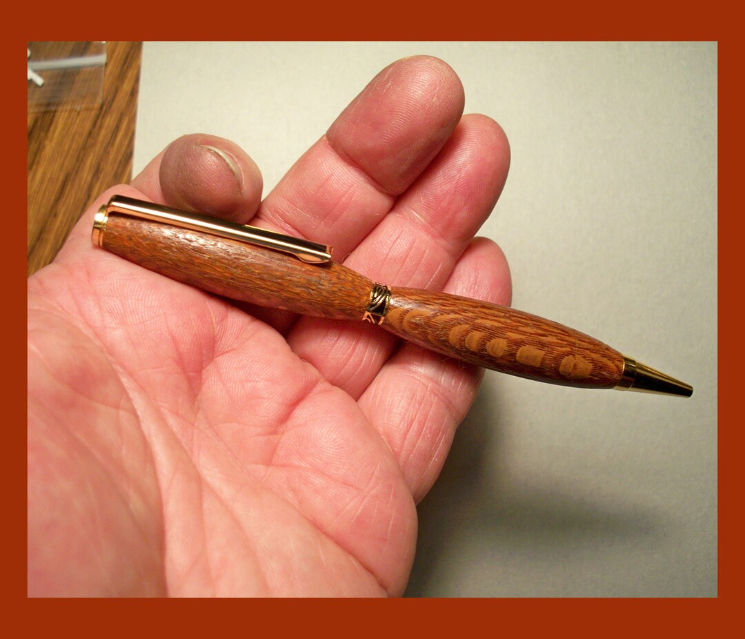 HAND LATHED PEN – Tropical Lace Wood - Custom Made – One of A Kind ...