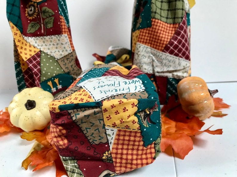 Friendship Fabric Gift Bags Reusable Patchwork Motif Bags - Etsy