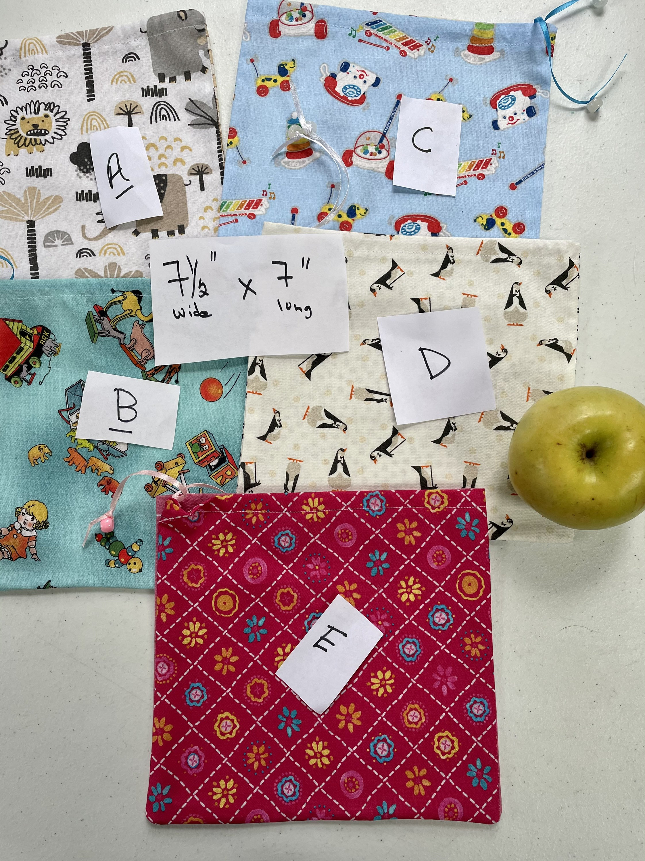 Colorful Reusable Drawstring Bags Perfect for Small Gifts - Etsy