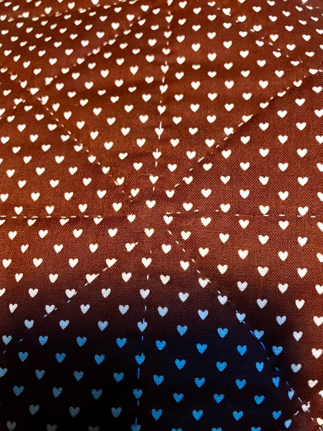 Hand Quilted Vintage Calico Table Runner Centerpiece Mat - Etsy