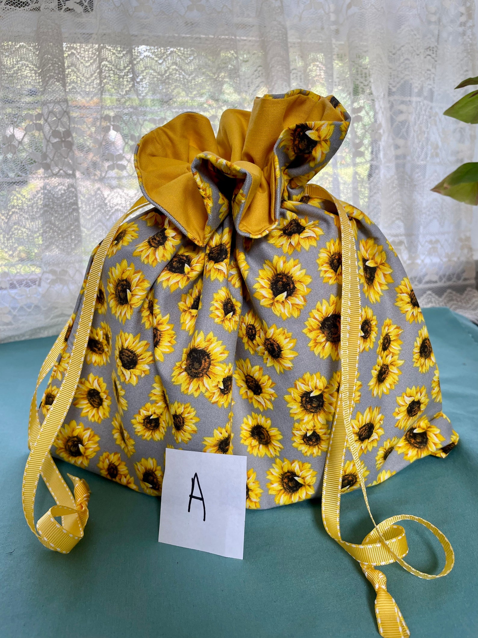 Glorious Sunflowers!! Versatile Reusable Fabric Bags Perfect for Gifts ...