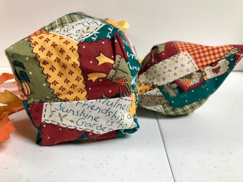Friendship Themed Reusable Gift Bags, Quilted Motif With Friendship ...