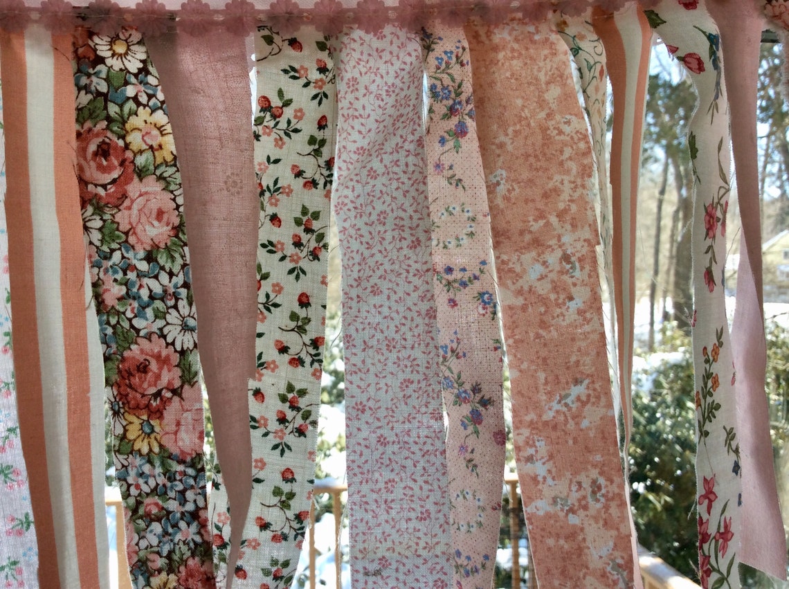 Beautiful Fabric Garland Spring Garland Easter Decor - Etsy