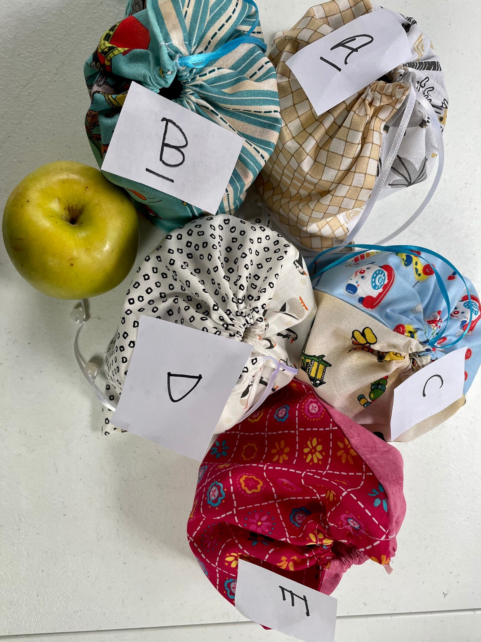 Colorful Reusable Drawstring Bags Perfect for Small Gifts - Etsy