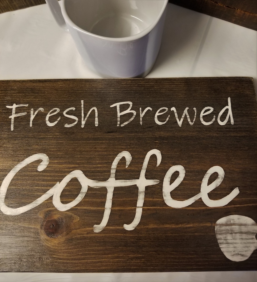 Fresh Brewed Coffee Sign,coffee Bar Decor,coffee Signs,farm House Decor ...