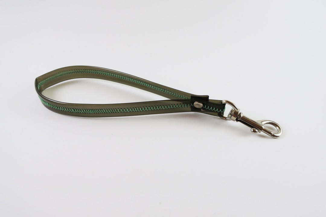 Black Vinyl Wristlet Strap Neon Jelly Strap PVC Wristlet - Etsy