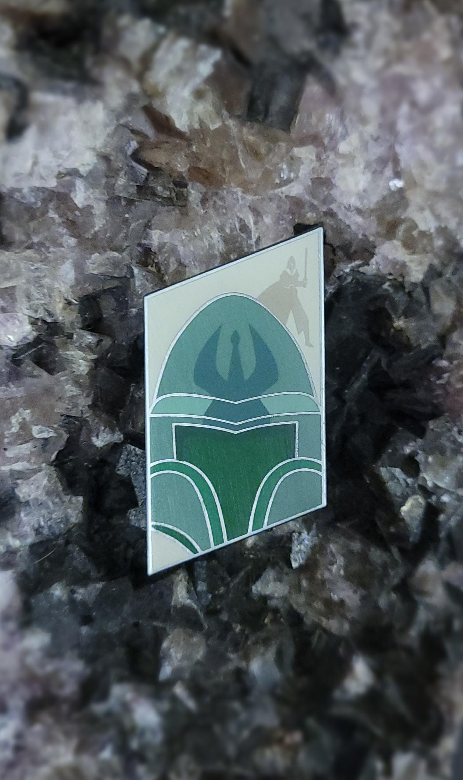 Iron Heart, Mando, Mandalorian Inspired Pins - Din, Fenn, Kal, Vau, Bo ...