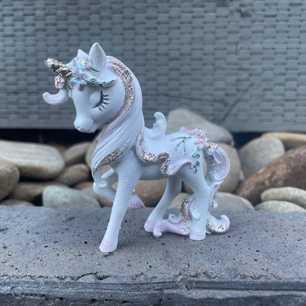 Unicorn Figurine - Etsy