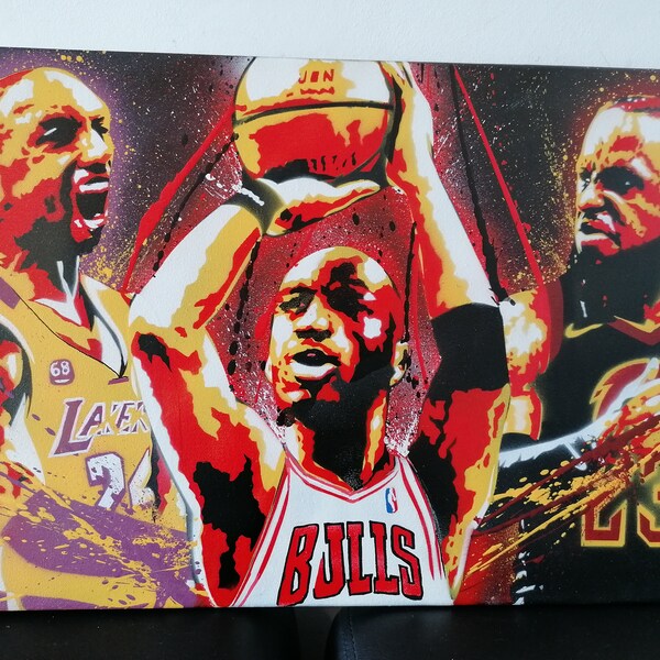 Michael Jordan Paint Stencil - Etsy