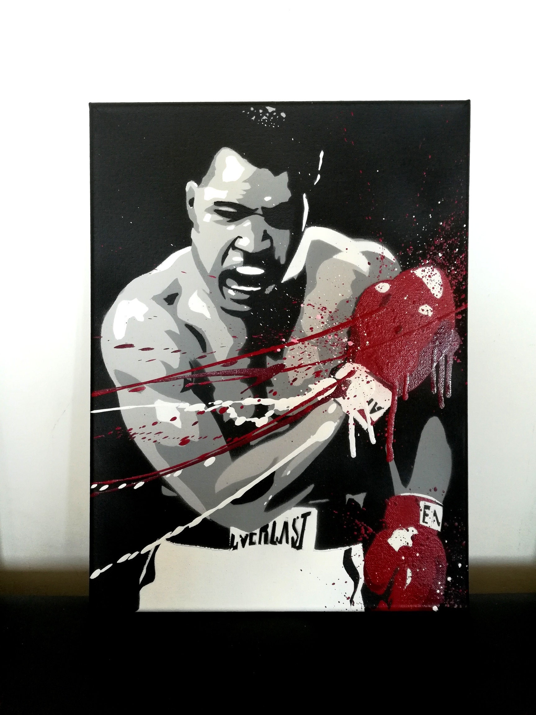 Muhammad Ali Stencil