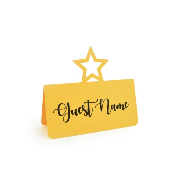 Star Place Cards - Etsy