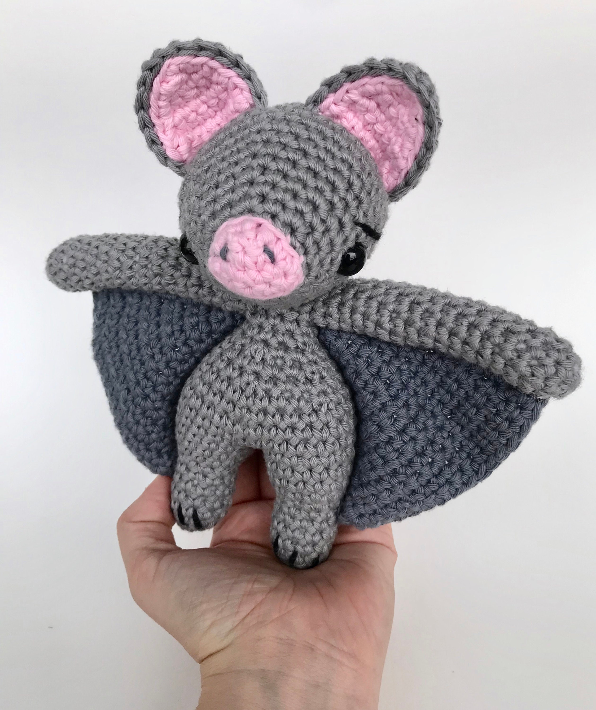 Fladdy Fladdermus - Virkmönster - Virka Fladdermus - Swedish Crochet ...