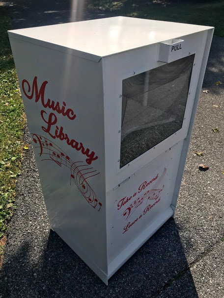 Music Library Newspaper Box - Etsy
