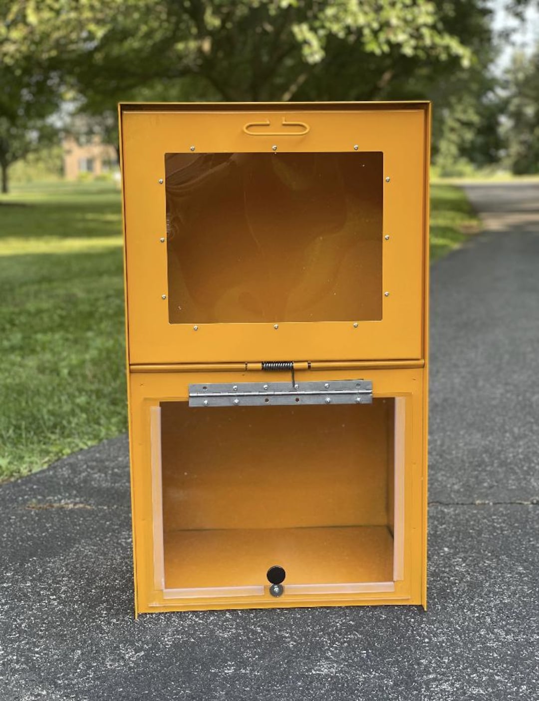 Double Storage Newspaper Box - Etsy