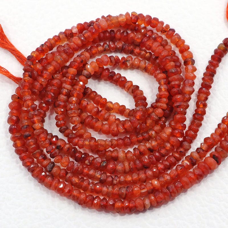 Carnelian Beads - Etsy