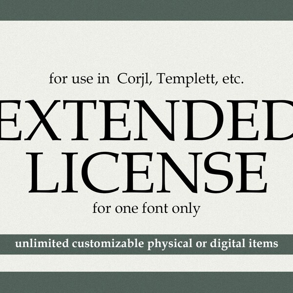 Templett Font - Etsy