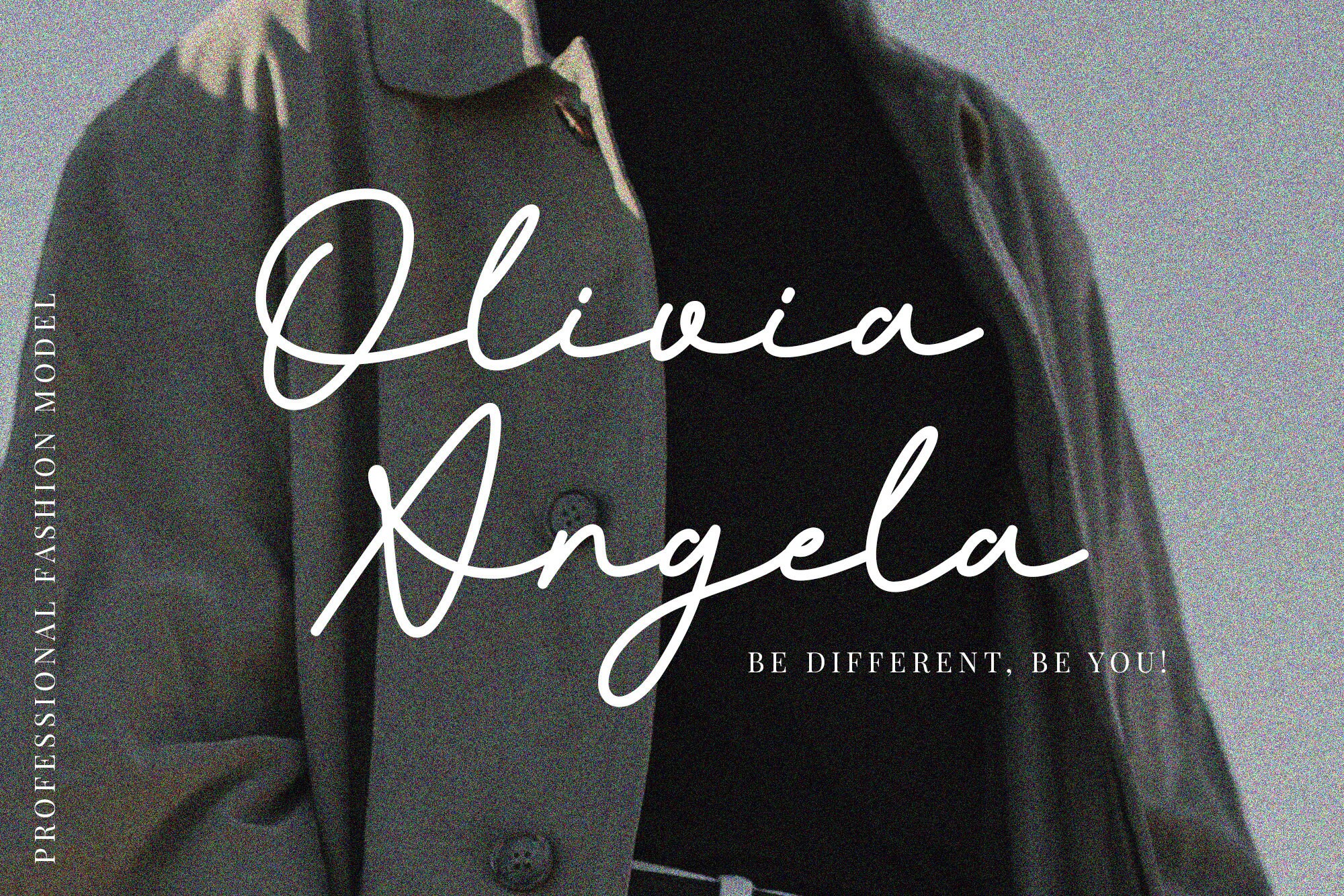 Single Line Font Monoline Font Template Font Branding Font - Etsy