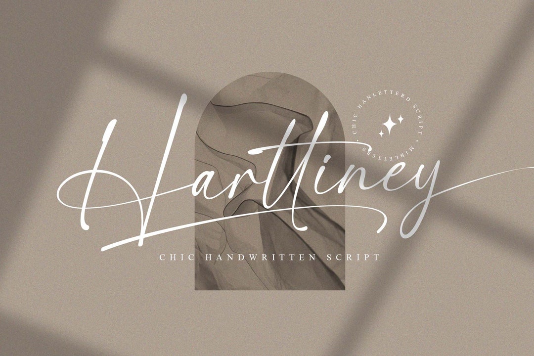 Modern Calligraphy, Handwritten Script, Wedding Font, Branding Font ...