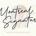 Signature Font Single Line Font Silhouette Font Branding - Etsy