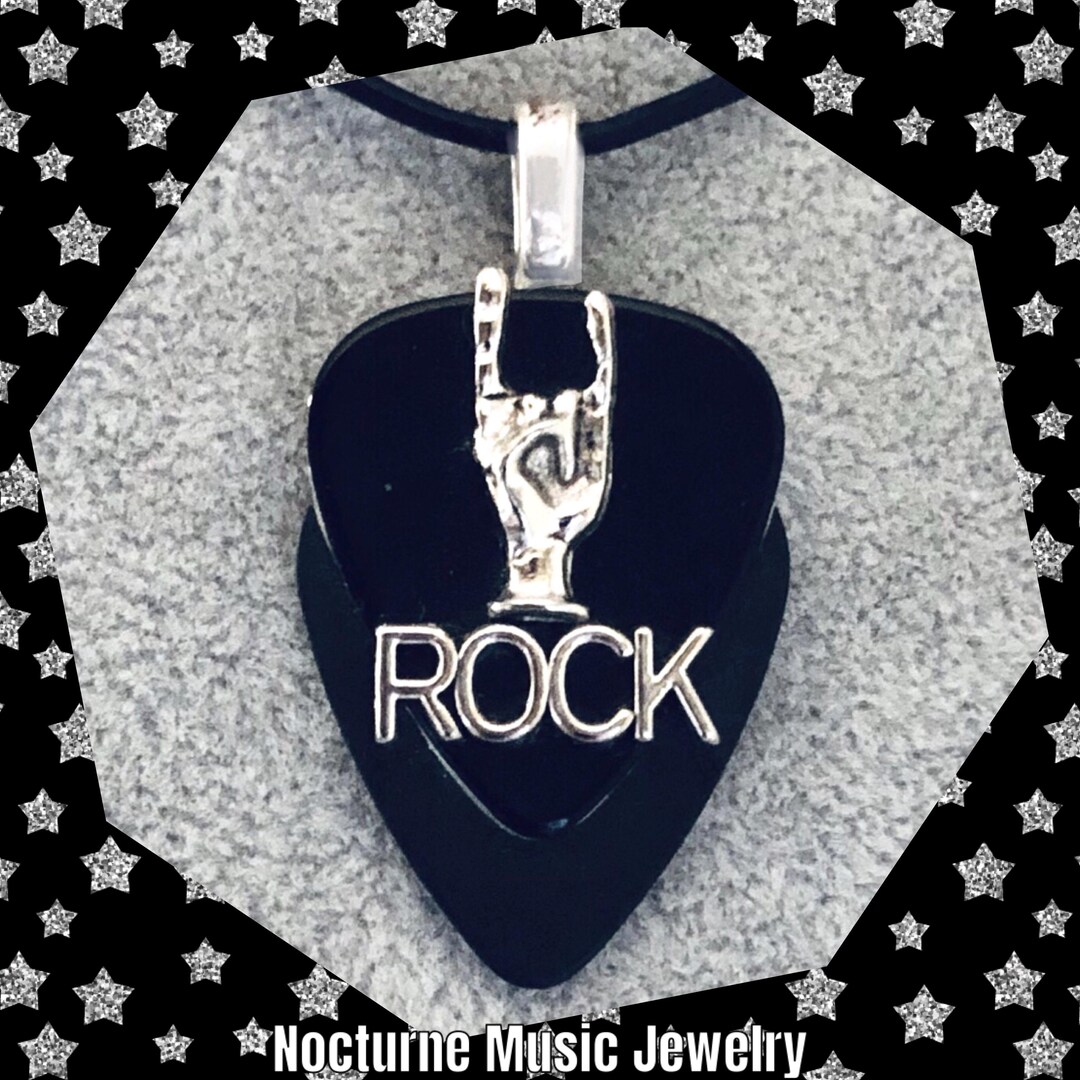 Rock on Horns Pendant - Etsy