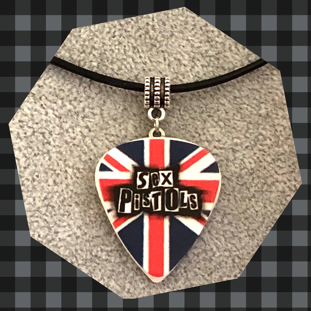 Sex Pistols Inspired Pendant Etsy 5556