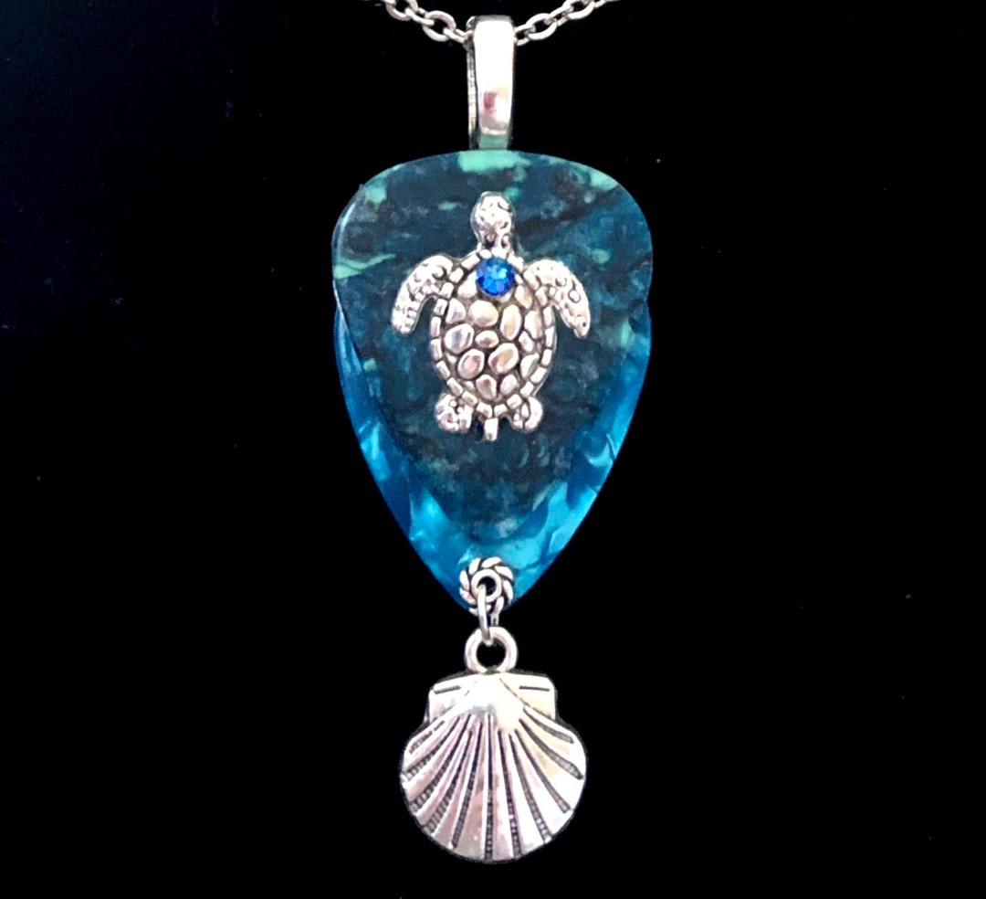 Sea Turtle Pendant - Etsy